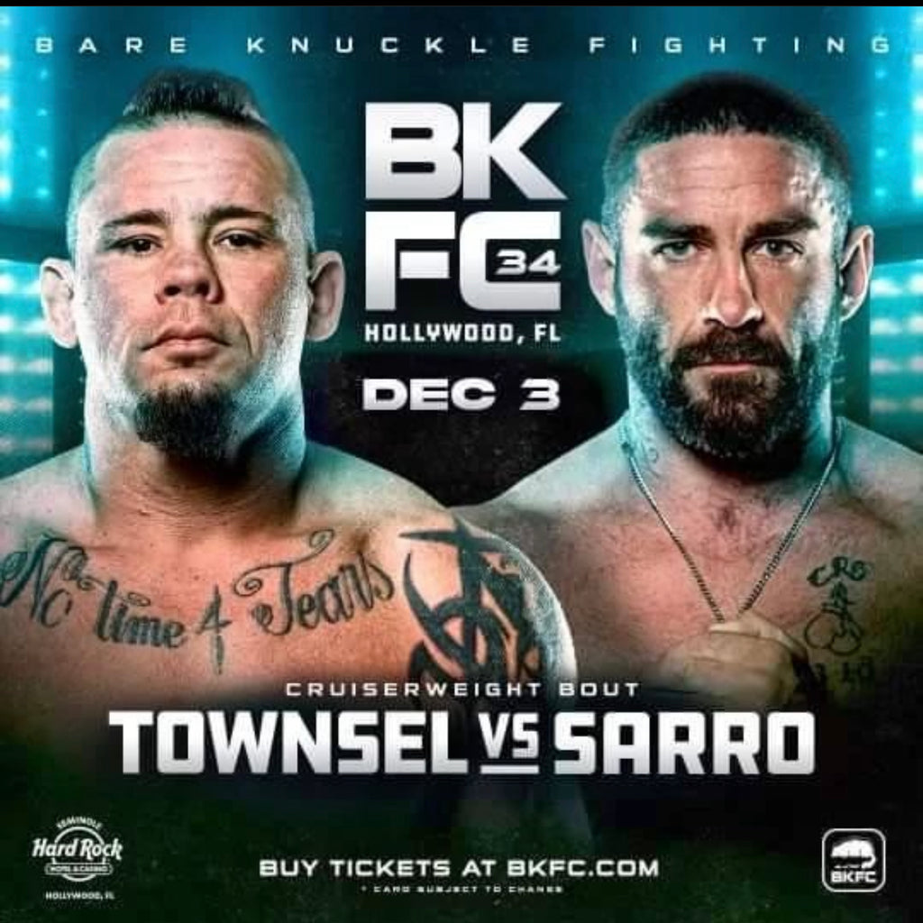 BKFC 34 | TOWNSEL VS SARRO | Hollywood, FL