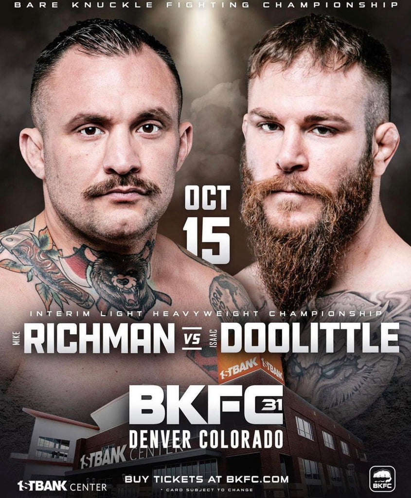 BKFC 31 MIKE RICHMAN VS ISAAC DOOLITTLE | OCT 15TH 2022